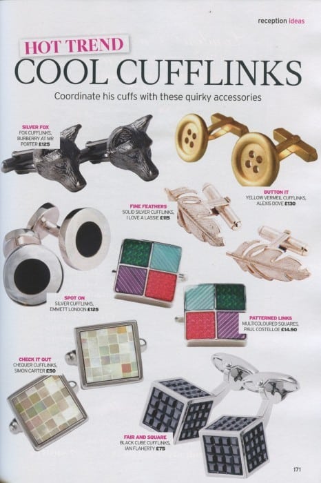 Press cutting for Alexis Dove Jewellery