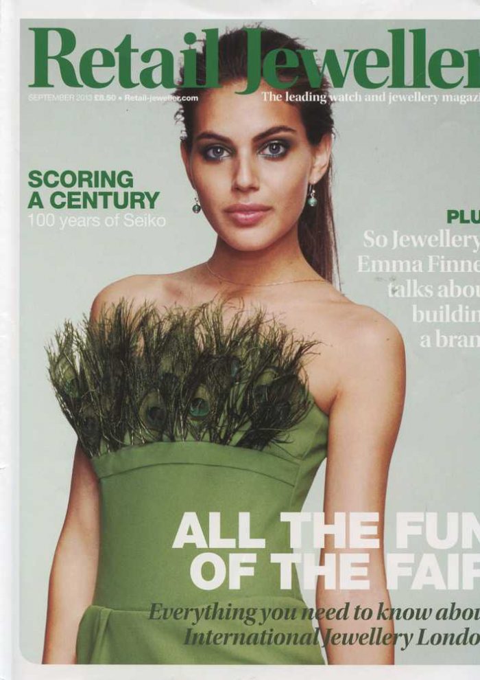 Press cutting for Alexis Dove Jewellery