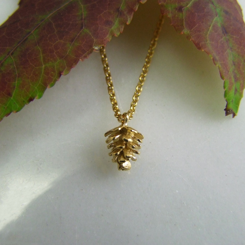 Small Pine Cone Pendant