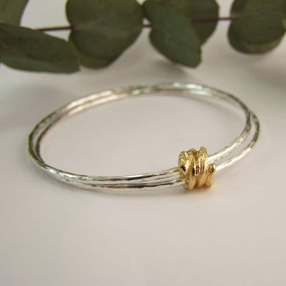 Double Twig Wrap Bangle - Alexis Dove Jewellery