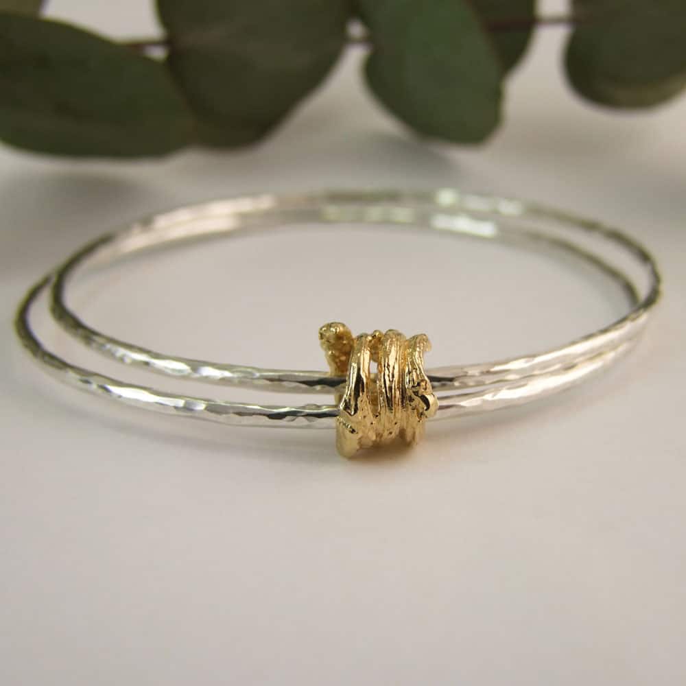Double Twig Wrap Bangle - Alexis Dove Jewellery