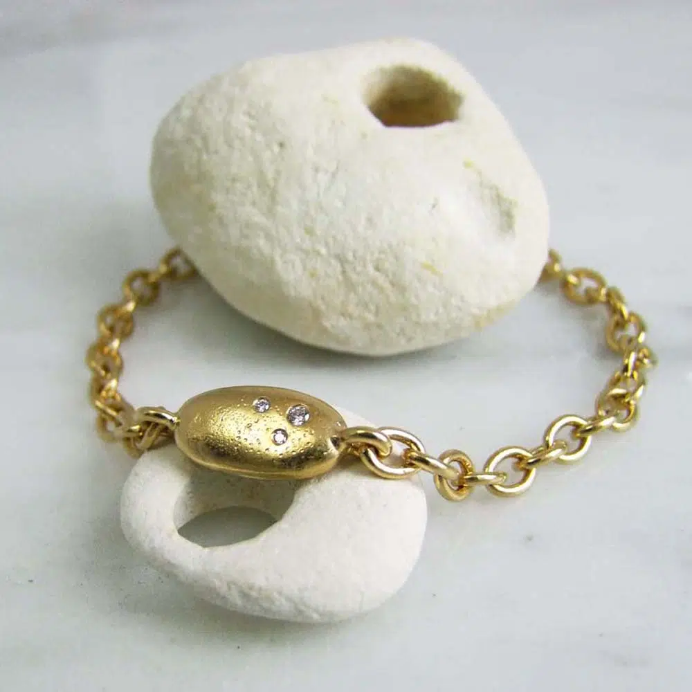 Diamond Pebble Bracelet - Alexis Dove Jewellery