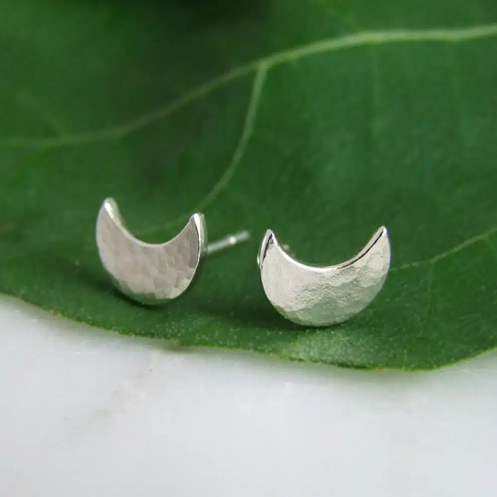 Moon Stud Earrings - Alexis Dove Jewellery