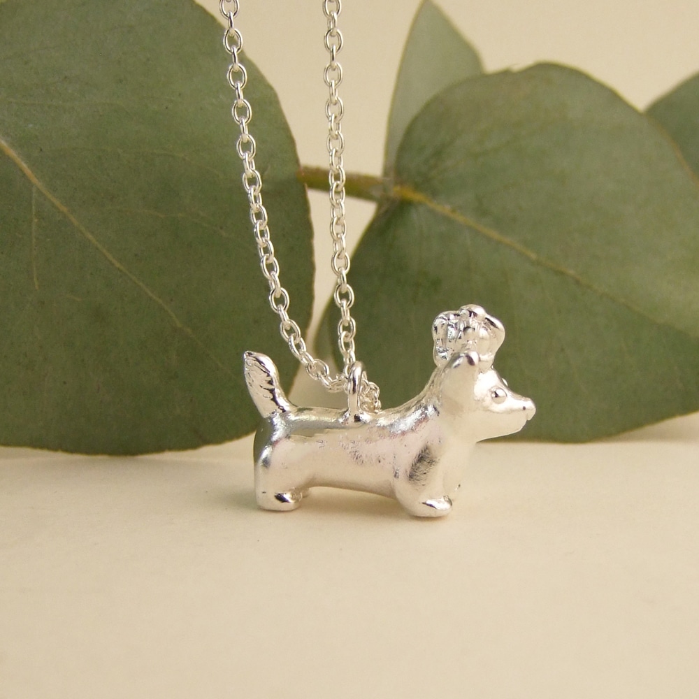 Corgi With A Crown Necklace - Alexis Dove Jewellery